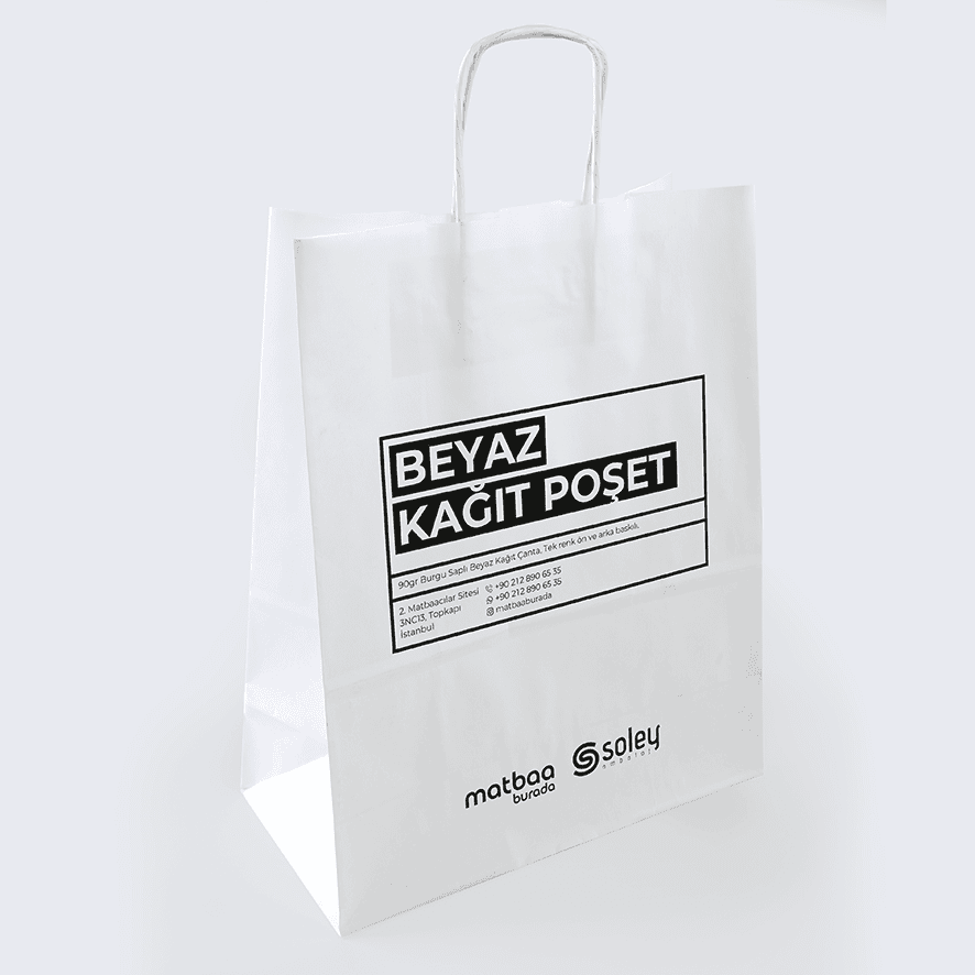 Kağıt Poşet Fiyat Listesi * Matbaa Burada - Kurumsal Matbaa Ürünleri